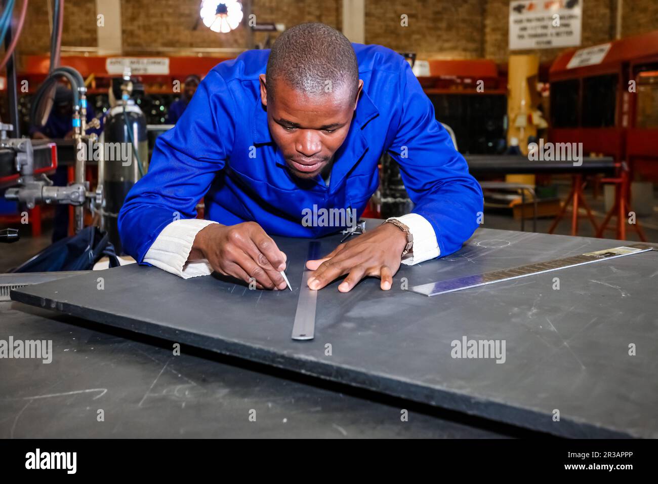 Vocational Skills Training Centre in Africa Stock Photo - Alamy