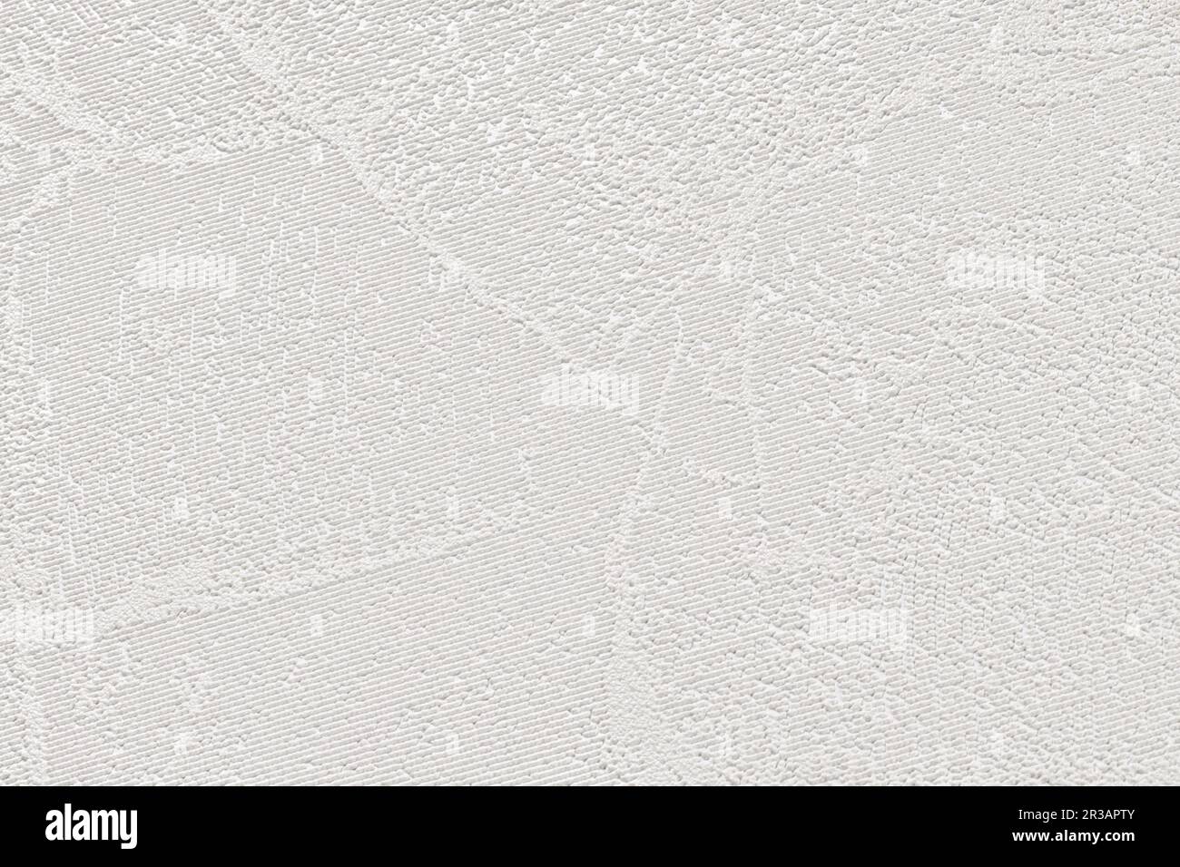 White texture of paper wallpaper with abstract stains. Plastered ...