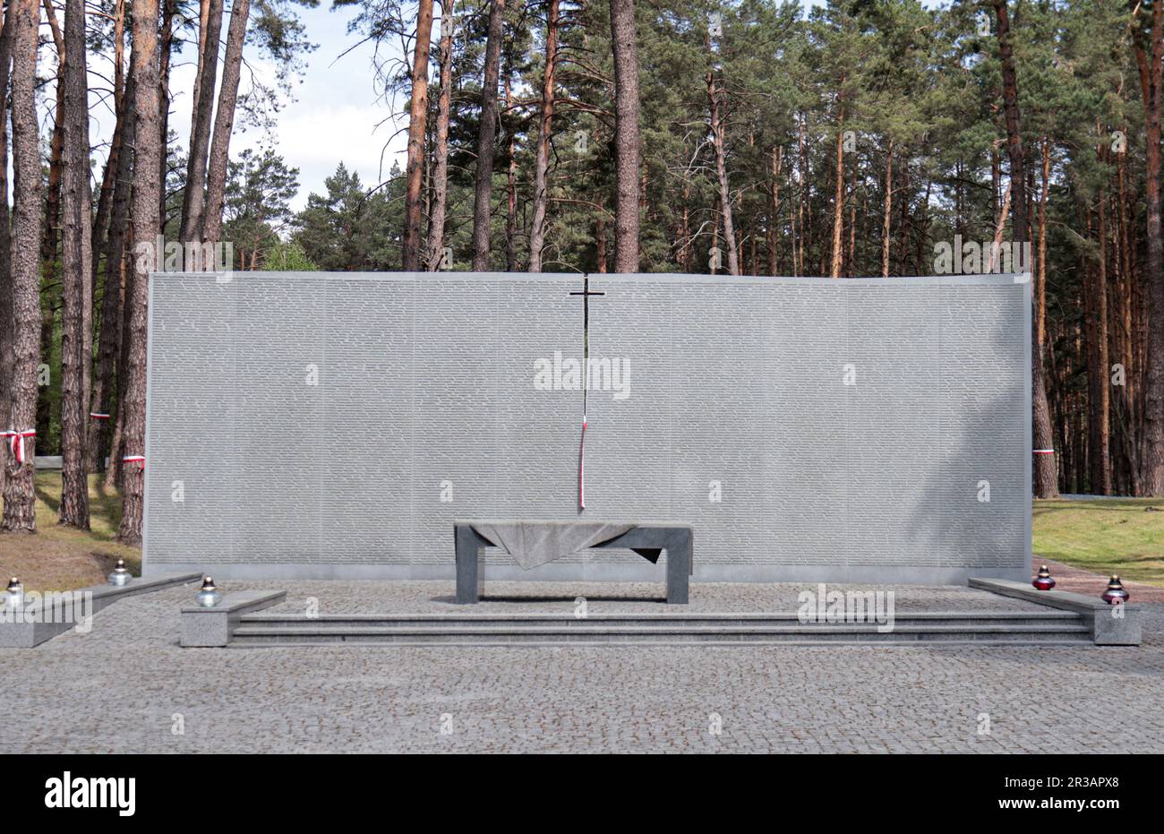 KYIV, UKRAINE - MAY 21, 2023 - The memorial wall with the names of the ...