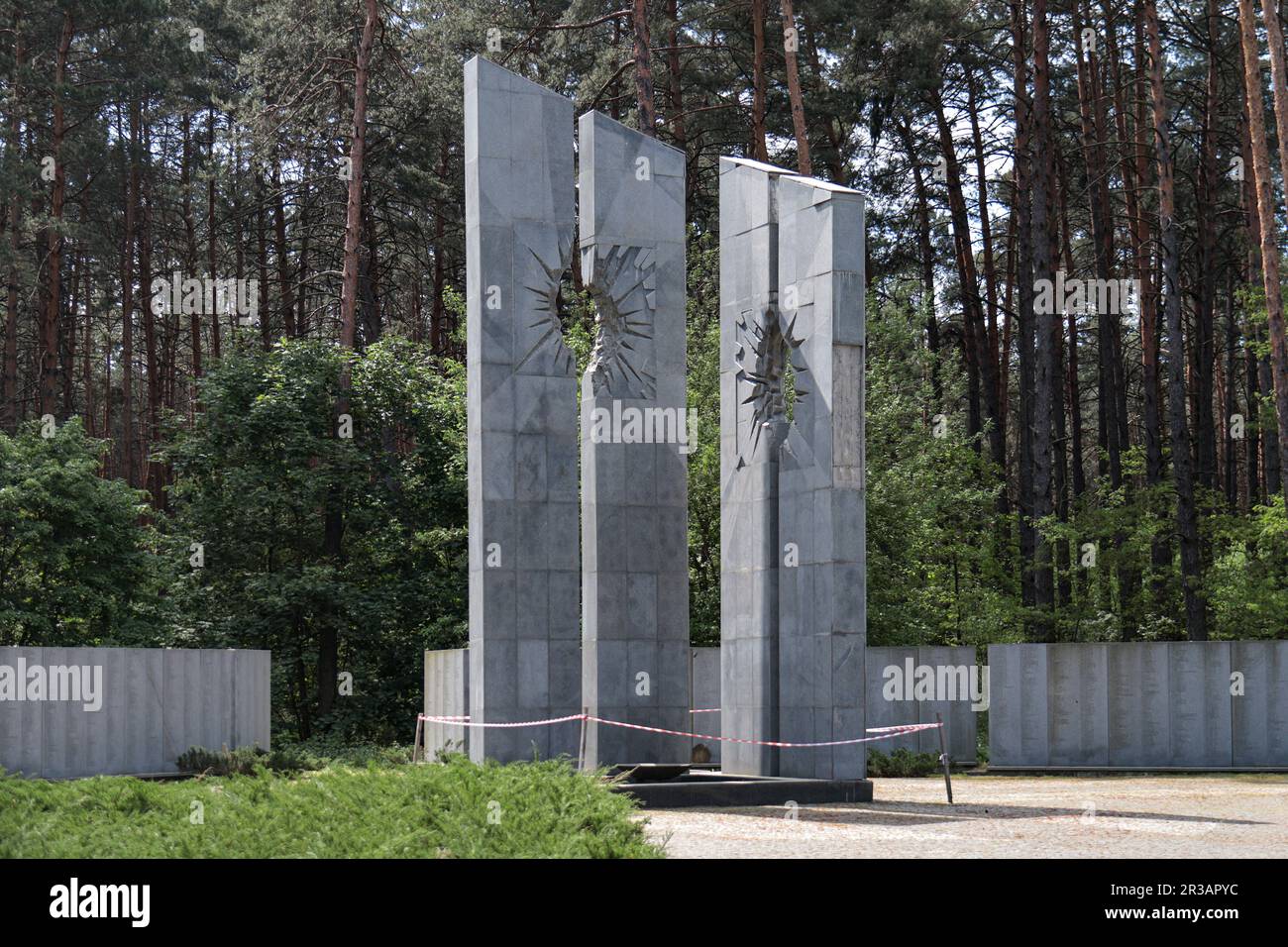 KYIV, UKRAINE - MAY 21, 2023 - The memorial to the victims of Communism ...