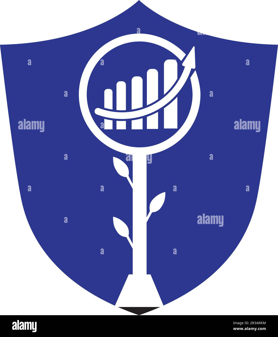 finance and finance growth development logo vector template design ...