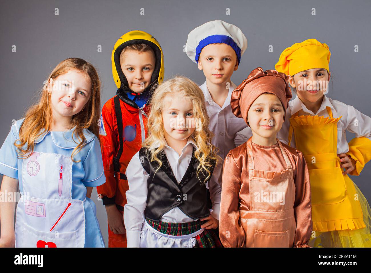 The most popular professions among little kids Stock Photo - Alamy