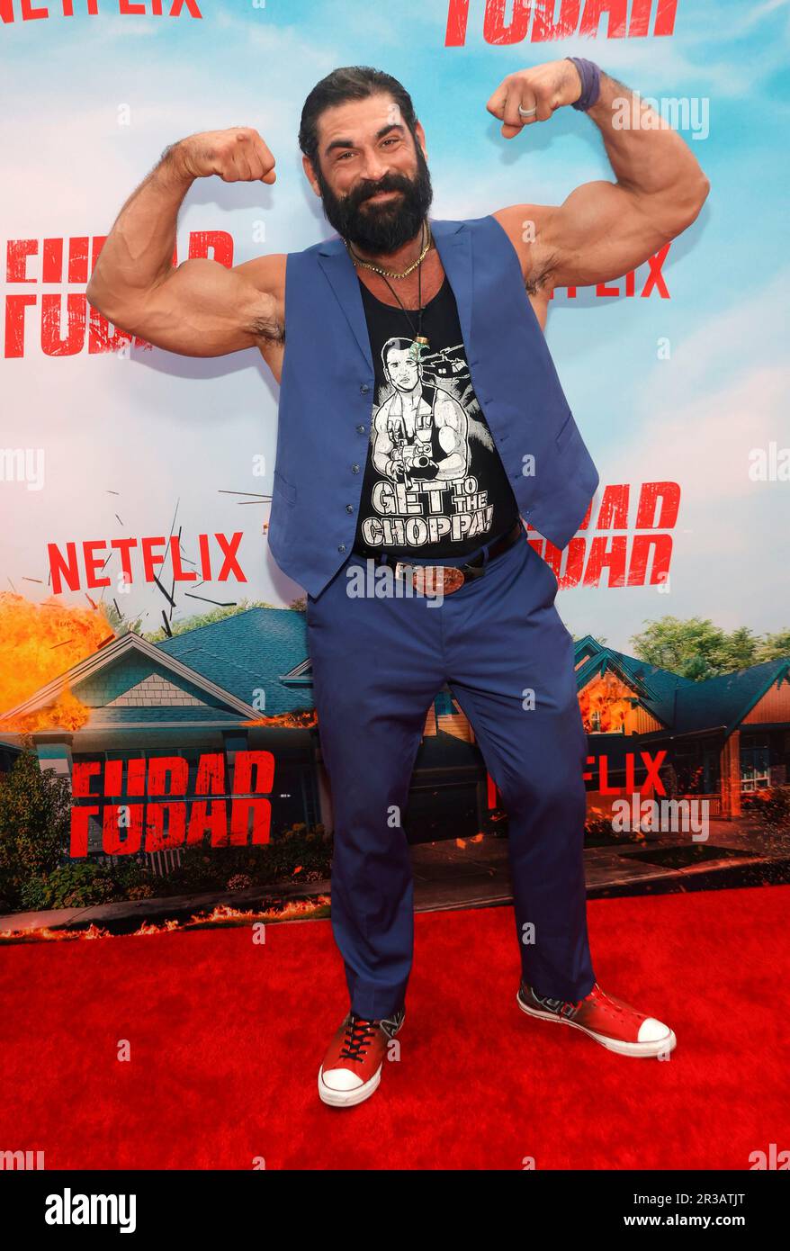 Los Angeles, Ca. 22nd May, 2023. Brett Azar at the premiere of Netflix ...