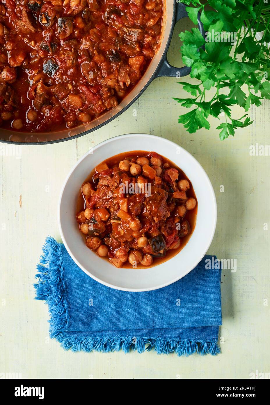 Fragrant lamb stew Stock Photo - Alamy