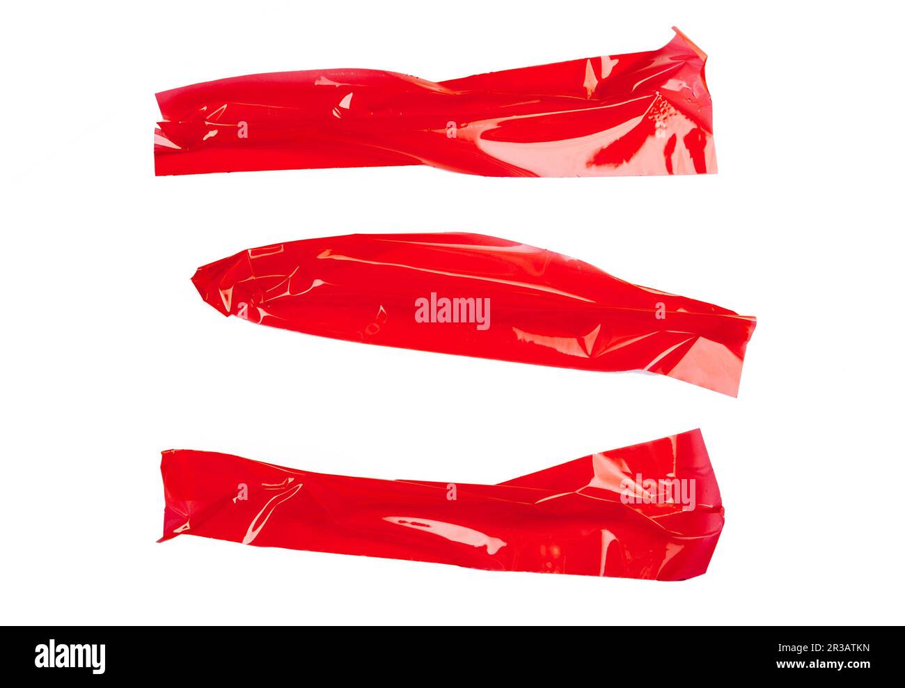 Red duct repair tape isolated on white background Stock Photo - Alamy
