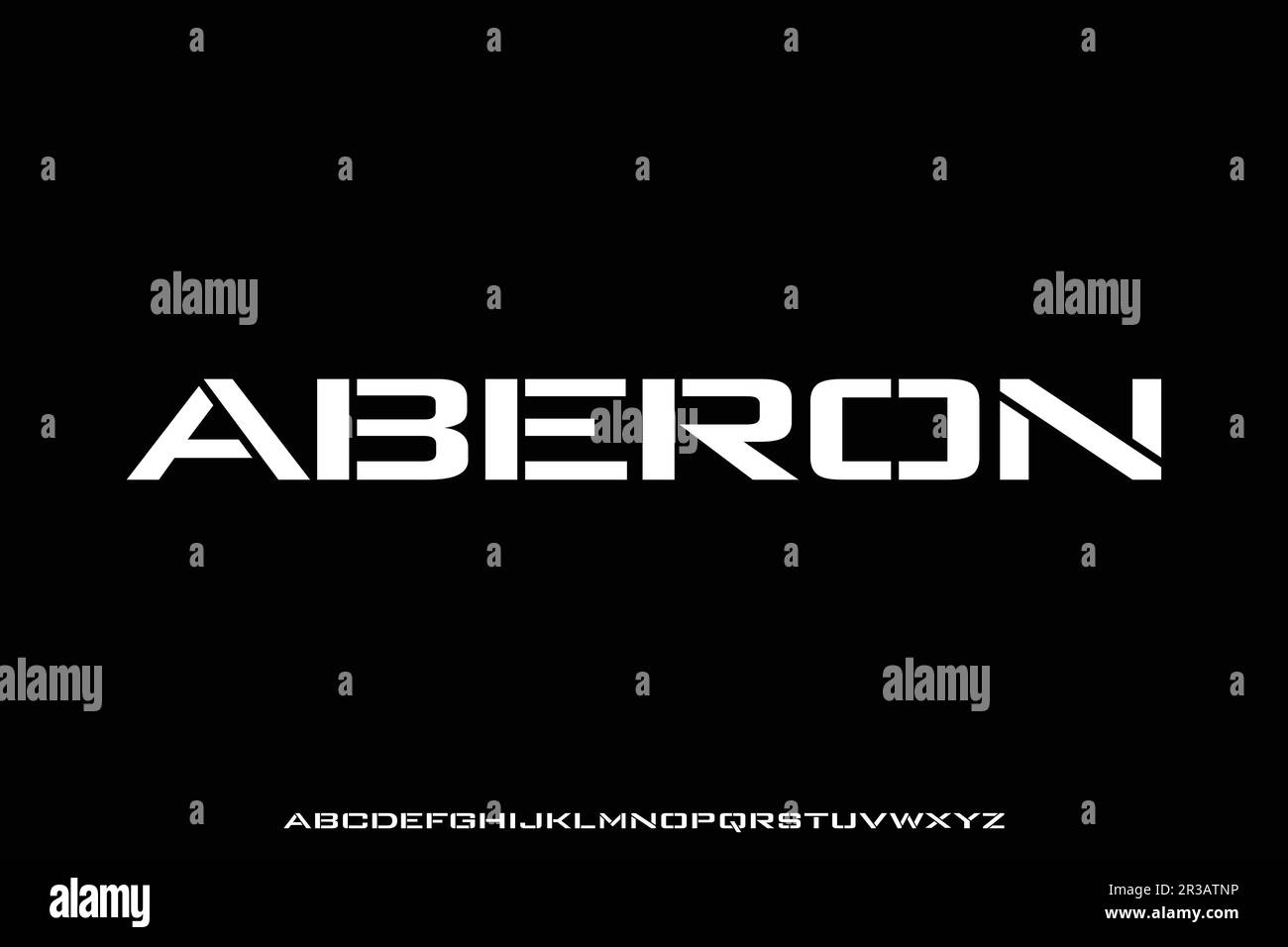 Modern luxury stencil type display font vector illustration Stock ... Modern luxury stencil type display font vector illustration Stock ...