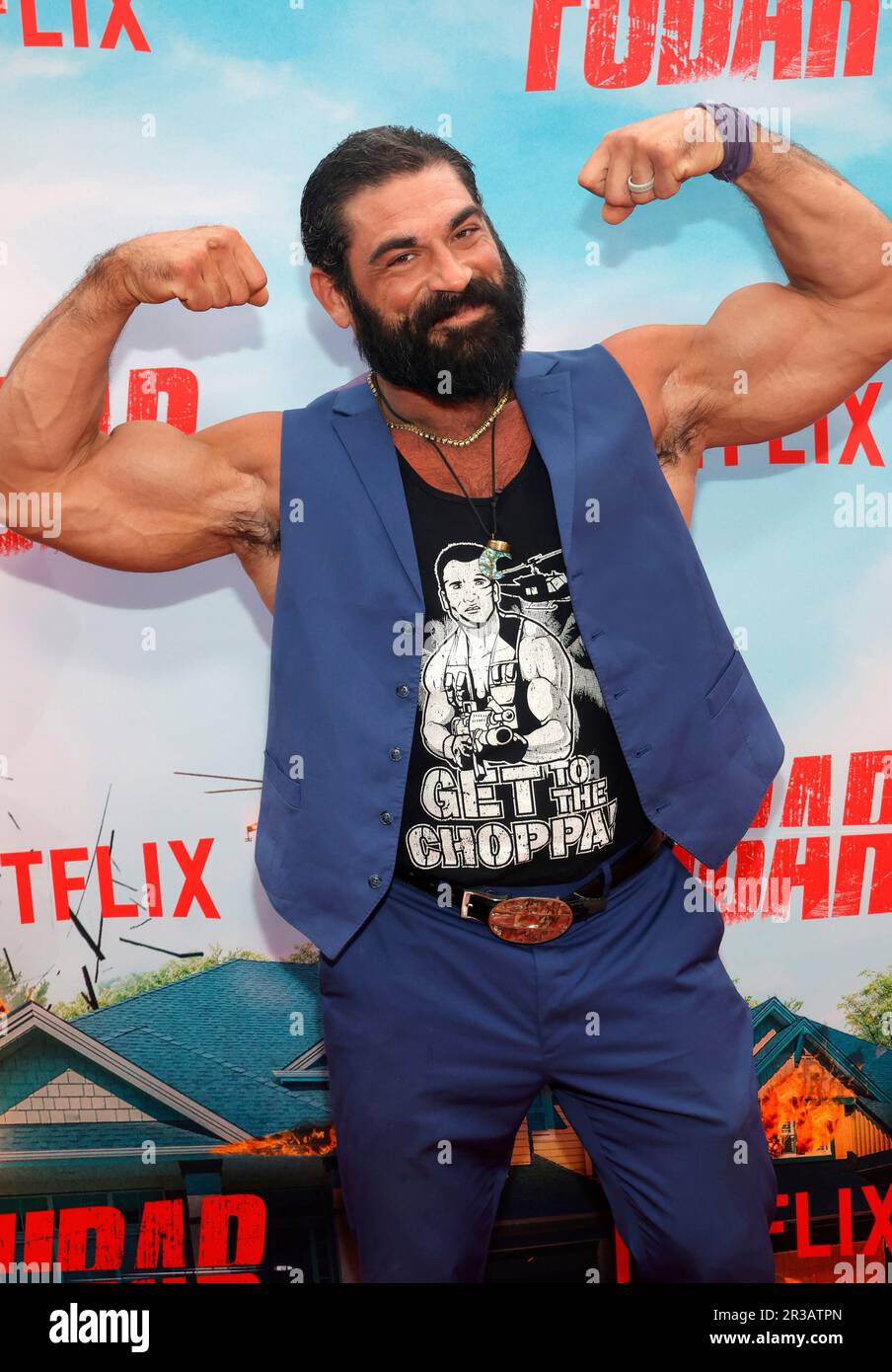 Los Angeles, Ca. 22nd May, 2023. Brett Azar at the premiere of Netflix ...