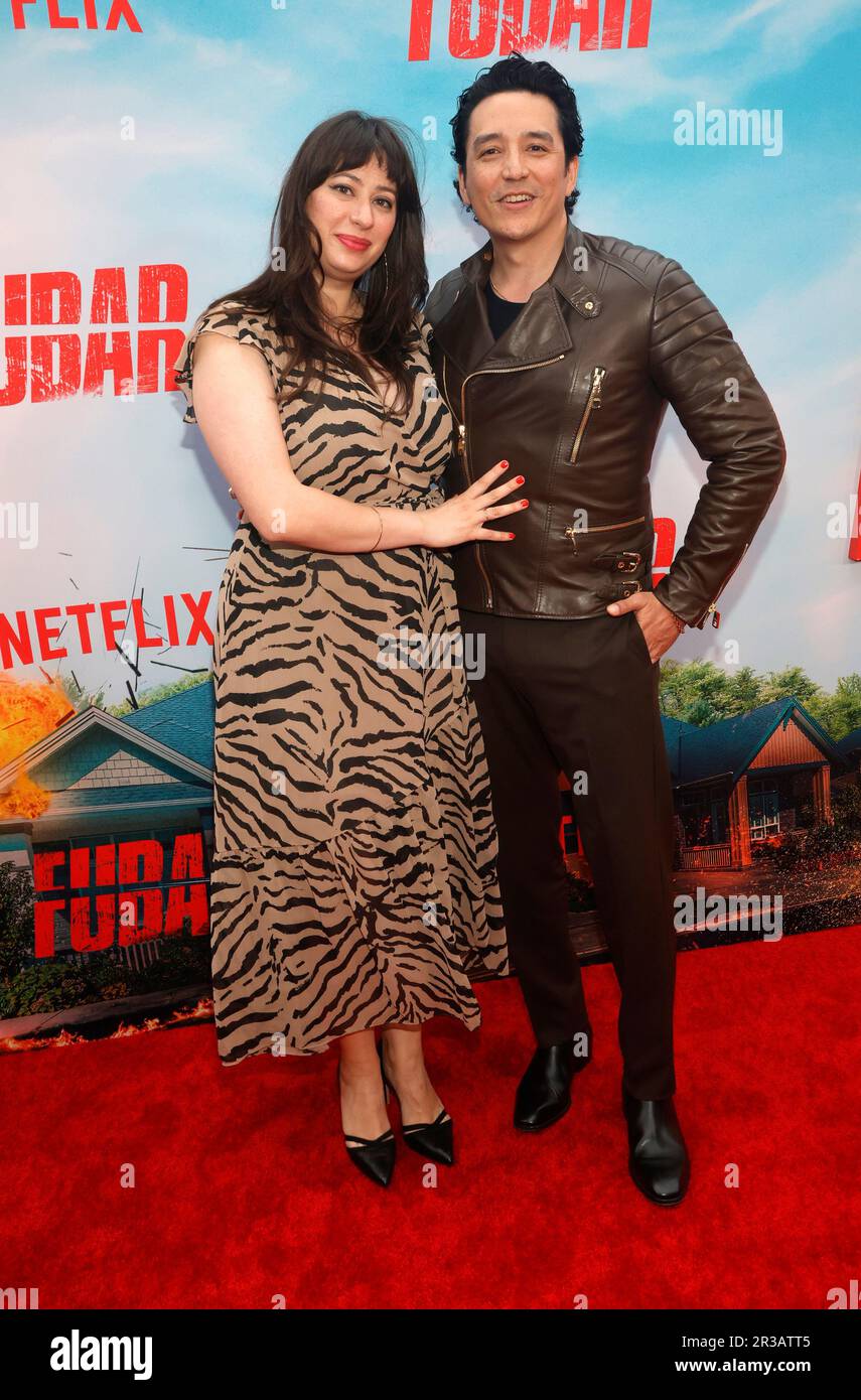 Los Angeles, Ca. 22nd May, 2023. Gabriel Luna, Smaranda Luna at the ...