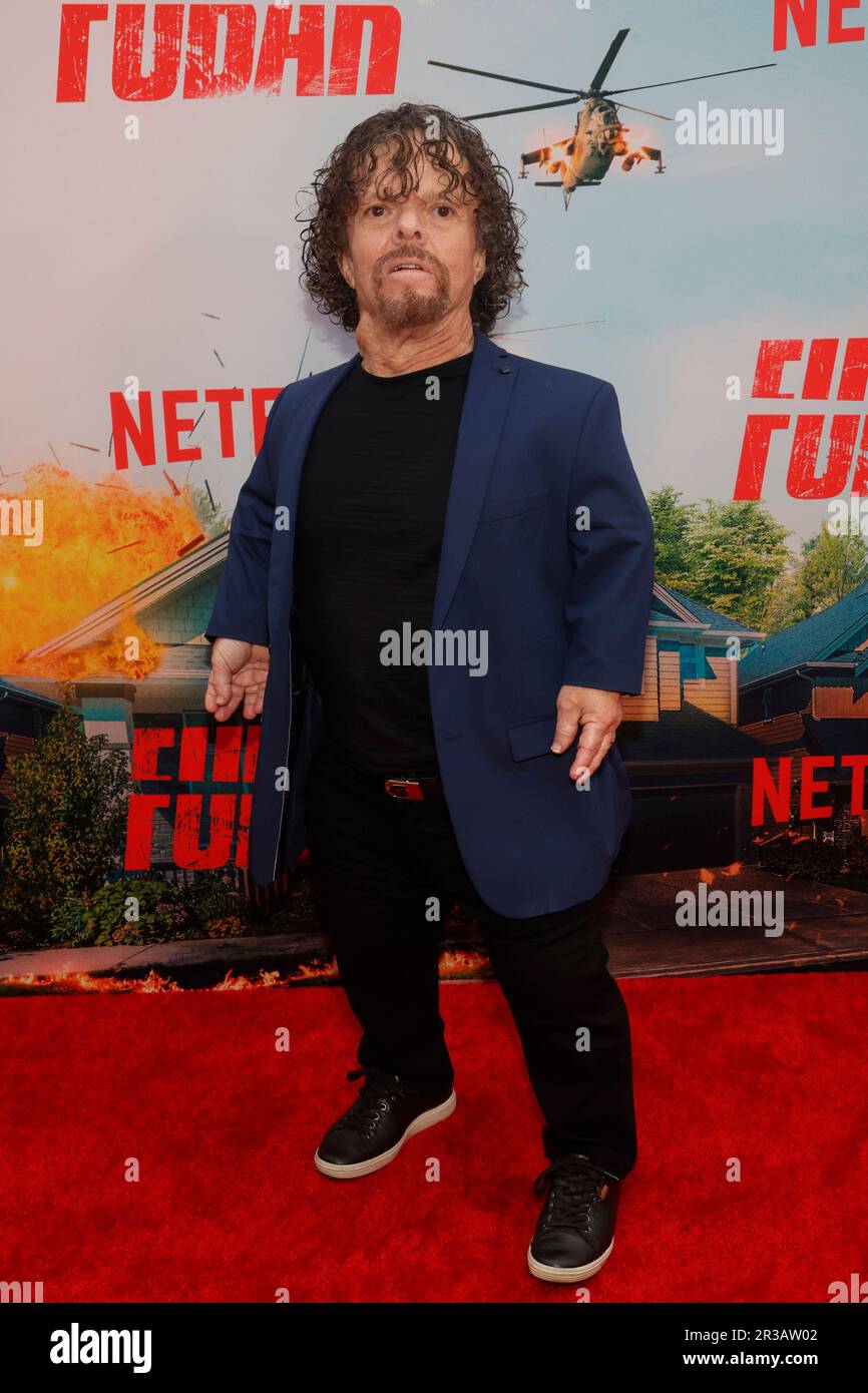 Los Angeles, Ca. 22nd May, 2023. Douglas Farrell at the premiere of ...