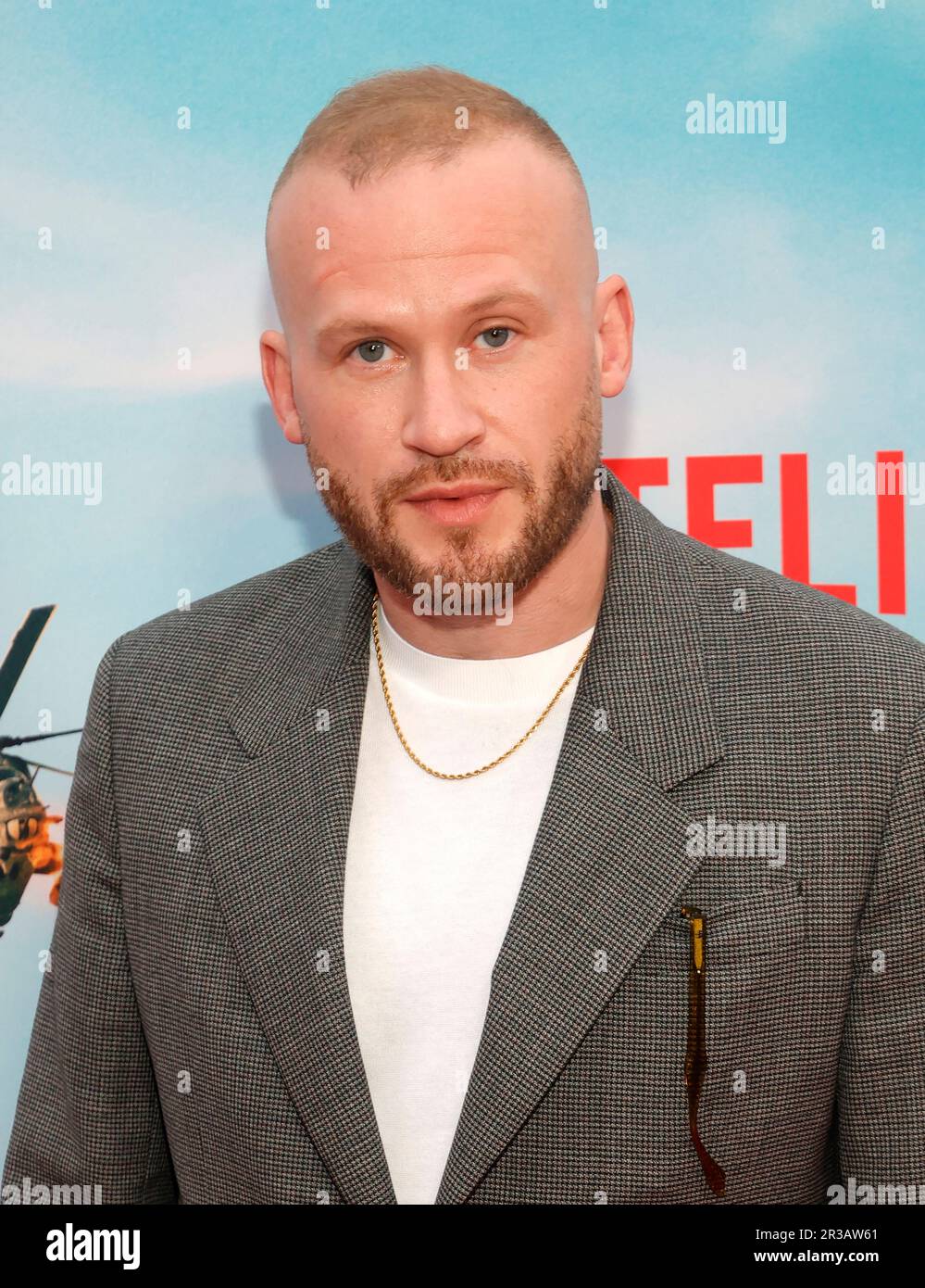 Los Angeles, Ca. 22nd May, 2023. Jonathan Koensgen at the premiere of Netflix's Fubar at The ...