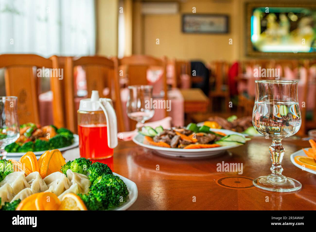 Top view vegetable restaurant hi-res stock photography and images - Alamy
