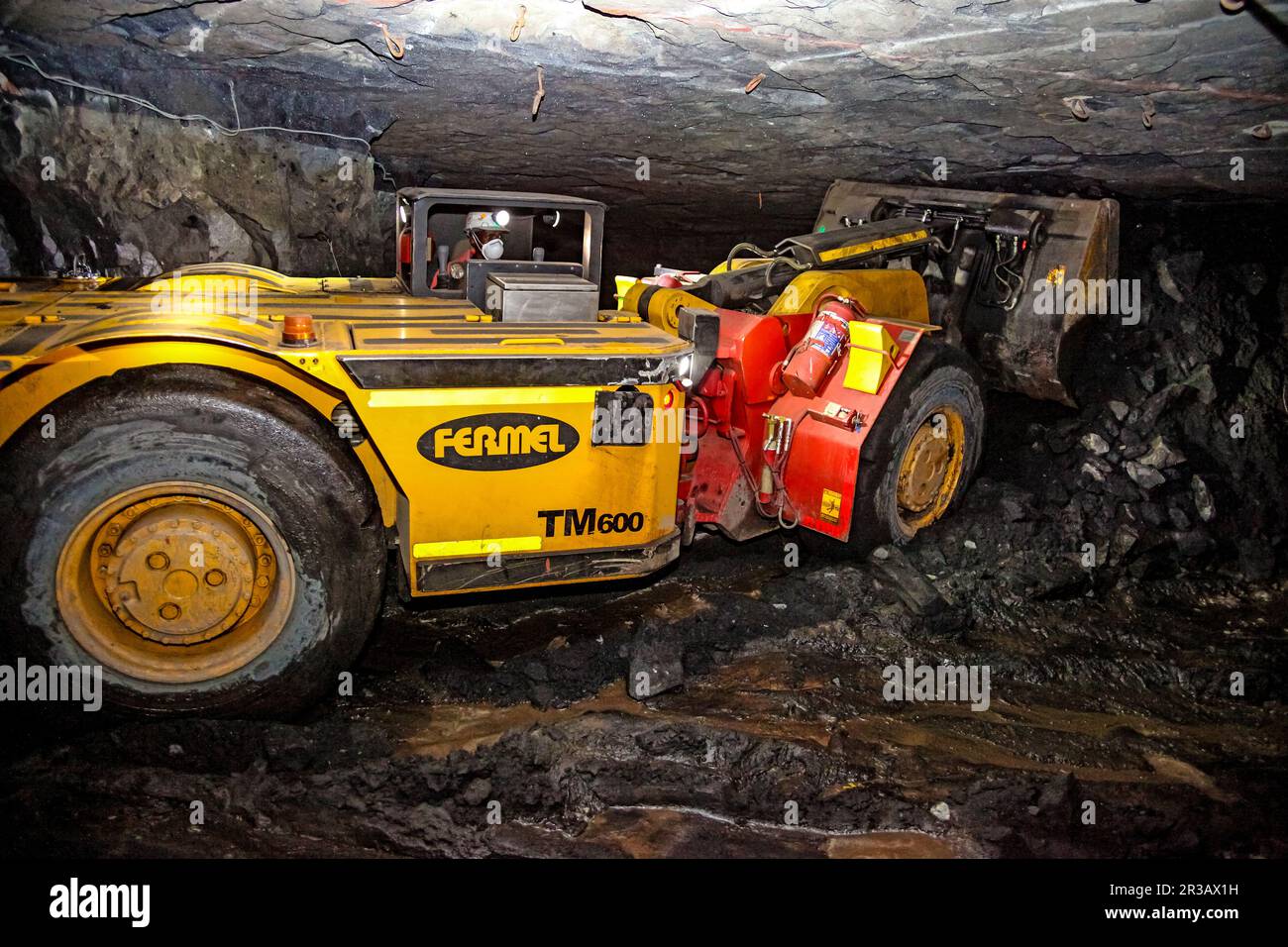 Underground mining drilling hi-res stock photography and images - Alamy
