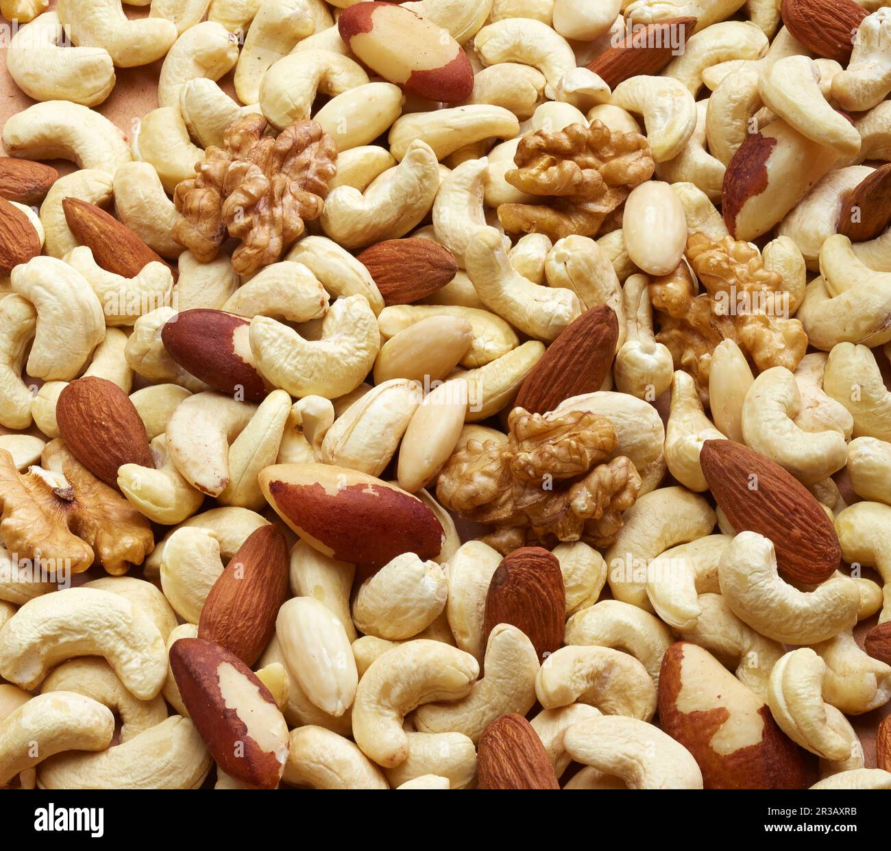 Nut kernel mixture (filling the picture Stock Photo - Alamy