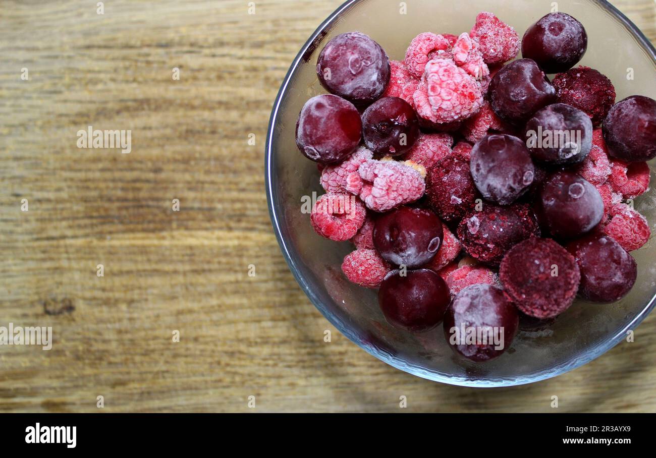 Berries raspberry cherry on hi-res stock photography and images - Alamy