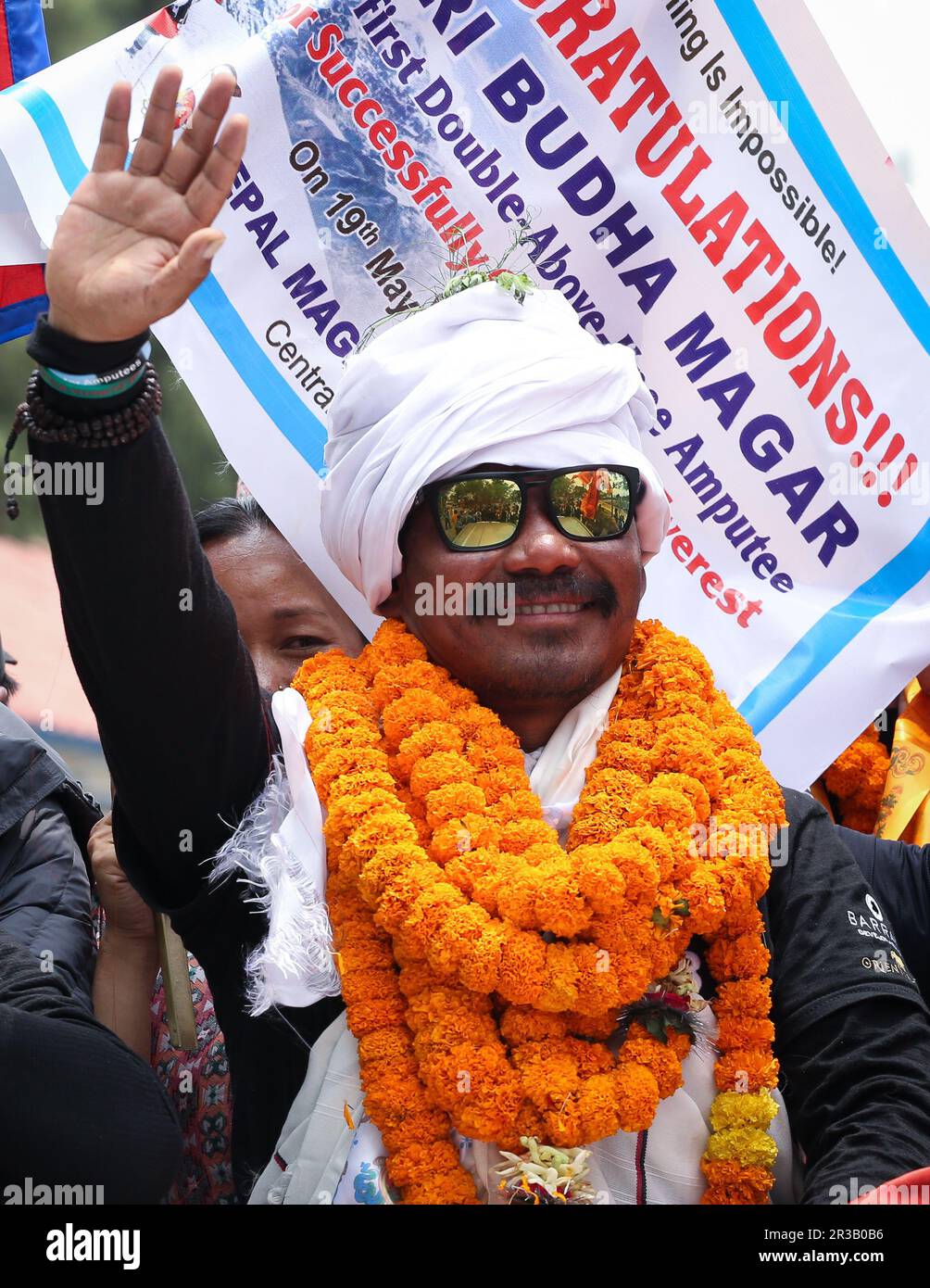 On May 23, 2023, in Kathmandu, Nepal. "Hari Buddha Magar,” a 43-year ...
