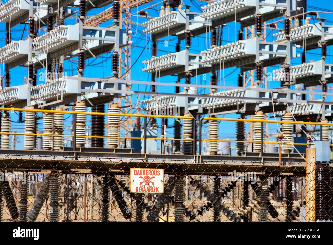 Electric Power Distribution Plant Facility Stock Photo - Alamy
