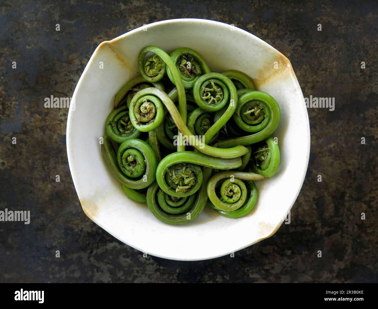 Fiddleheads dish hi-res stock photography and images - Alamy