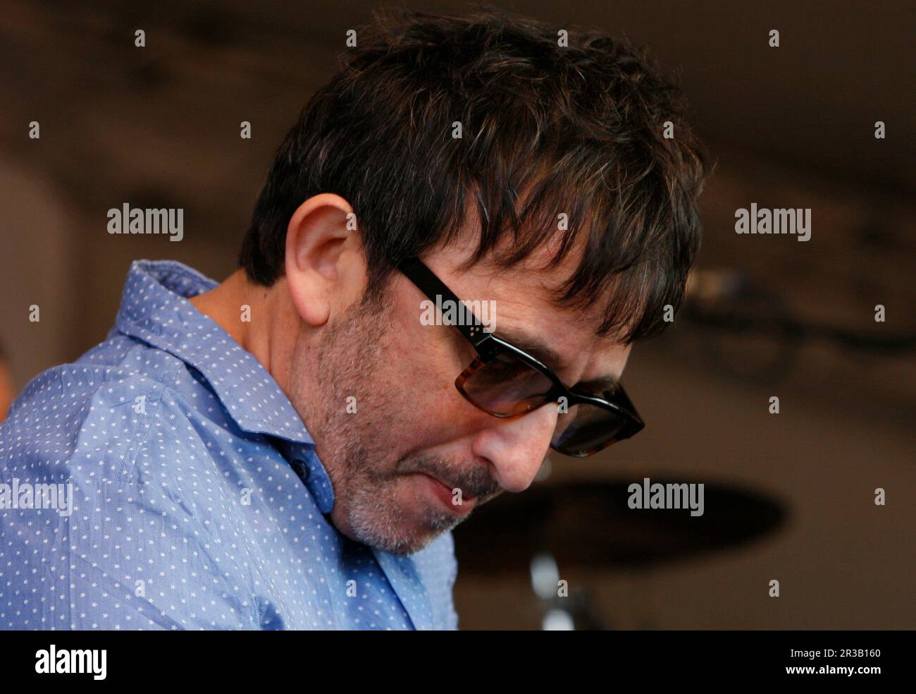Ian Broudie of The Lightening Seeds performing at the Croydon Summer ...