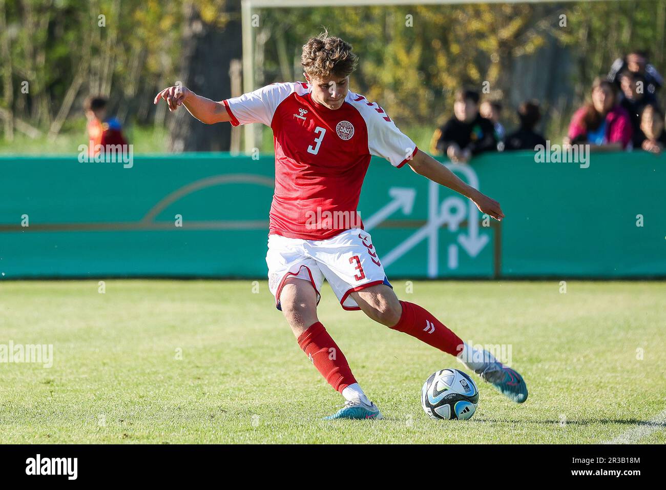 Wolfsburg, Germany. 08th, May 2023. Mikkel Madsen (3) of Denmark seen ...