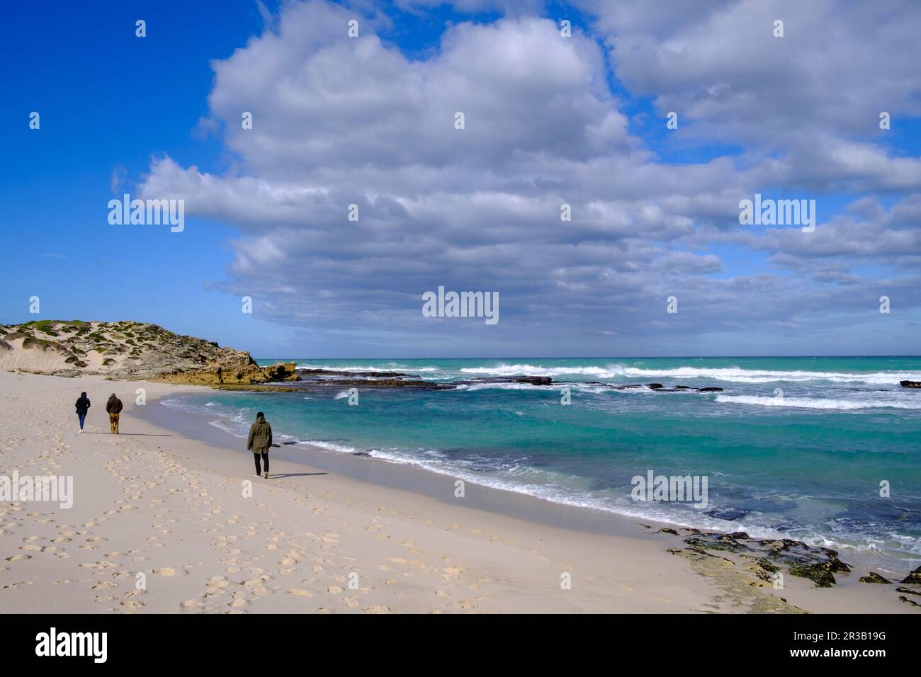 South Africa, Western Cape Province, Clouds over beach in De Hoop ...