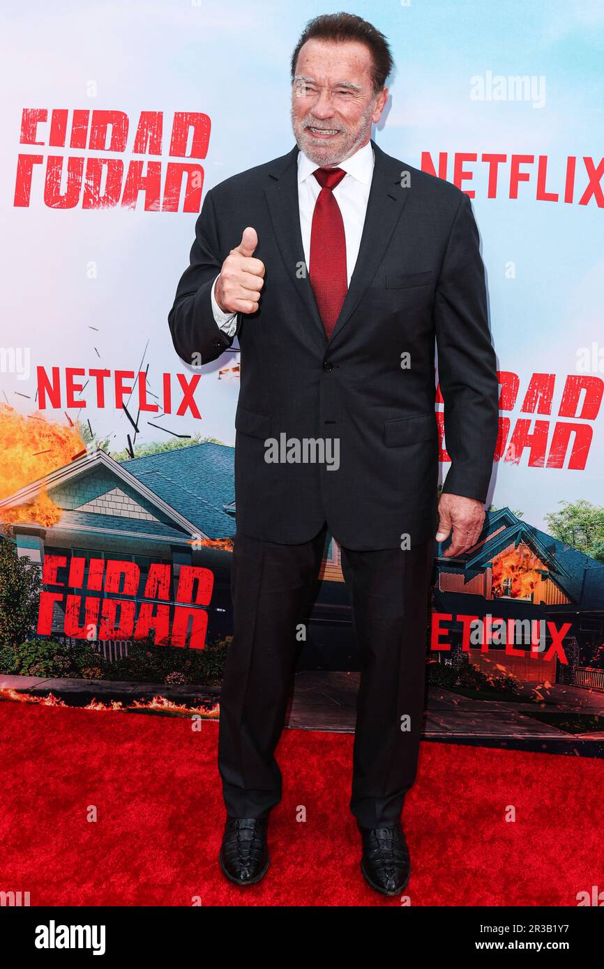 LOS ANGELES, CALIFORNIA, USA - MAY 22: Austrian and American actor ...