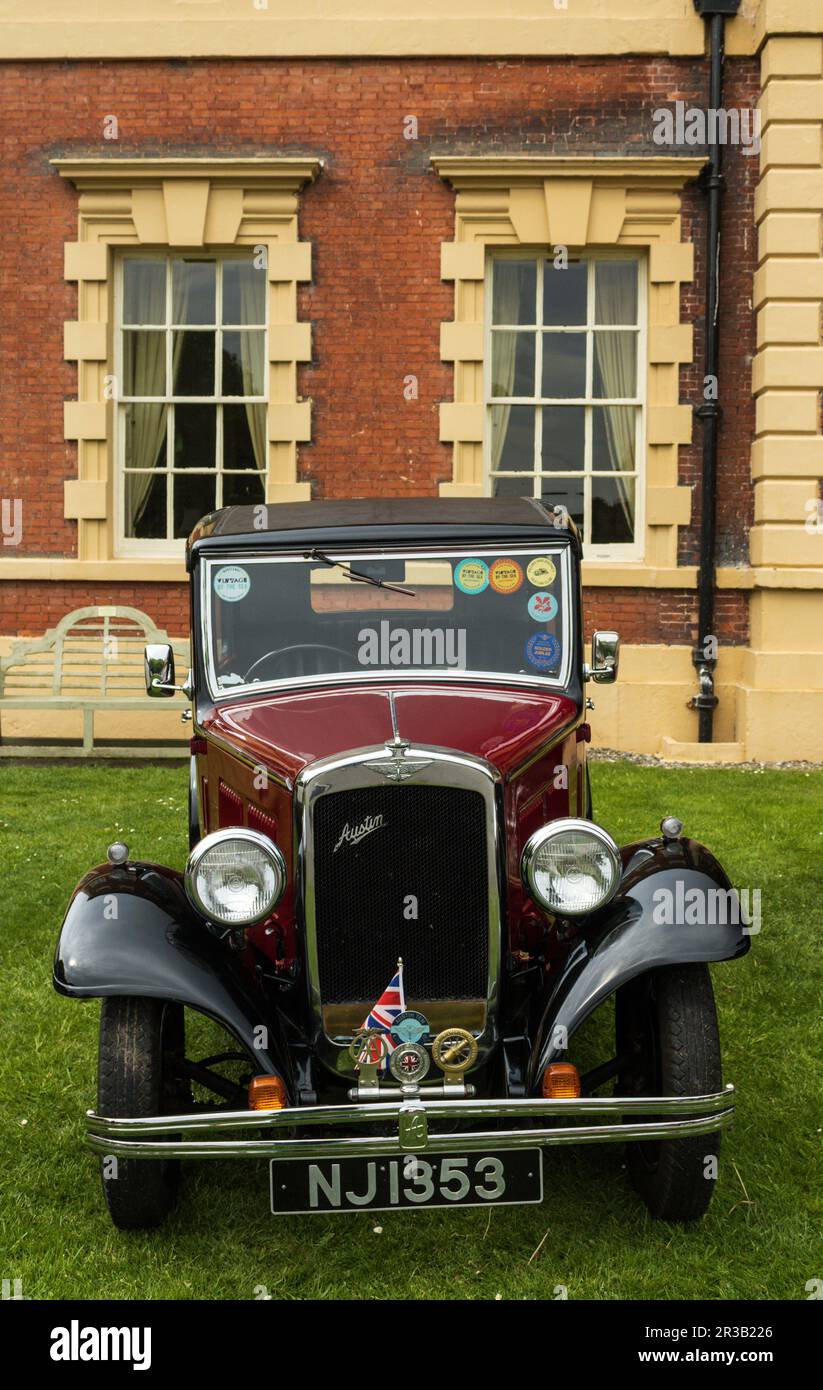 Austin Ten. Lytham Hall Classic Car Show 2023 Stock Photo - Alamy