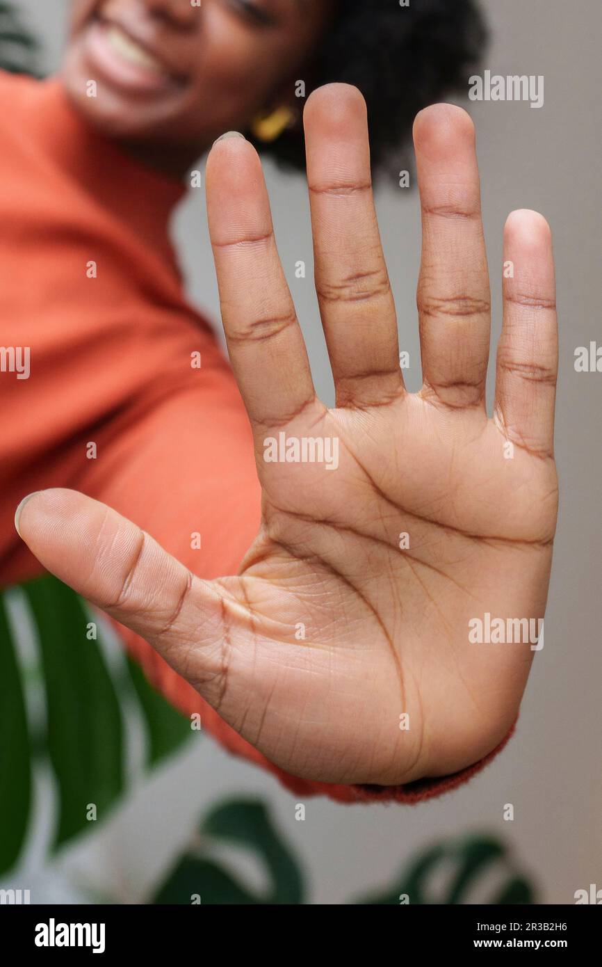 Gesture vertical hi-res stock photography and images - Alamy