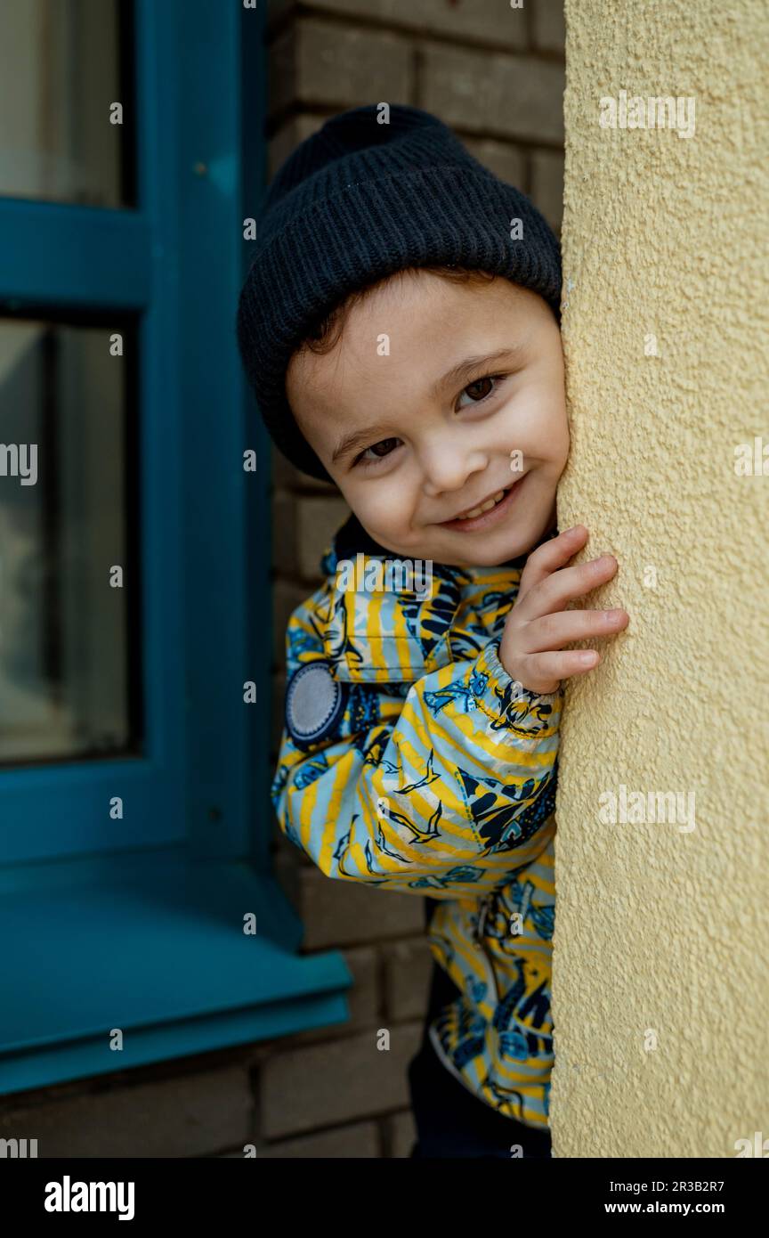 Little Boy Caught Peeping