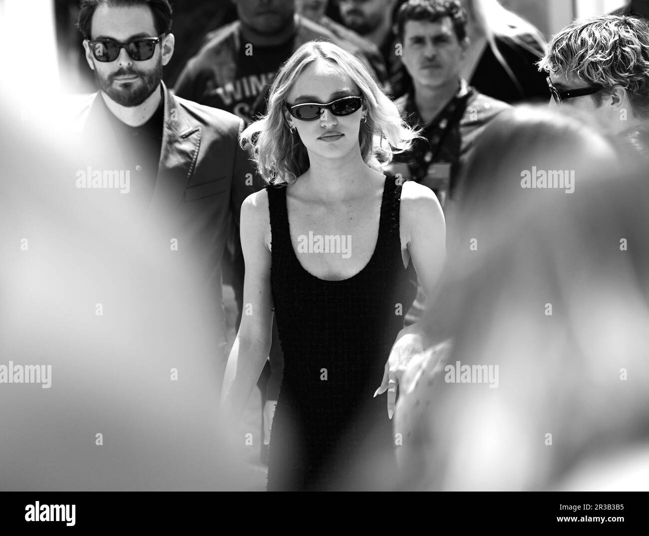 Cannes, France. 23rd May, 2023. Cannes, France. May 23rd, 2023 Lily-Rose Depp at the photocall ...