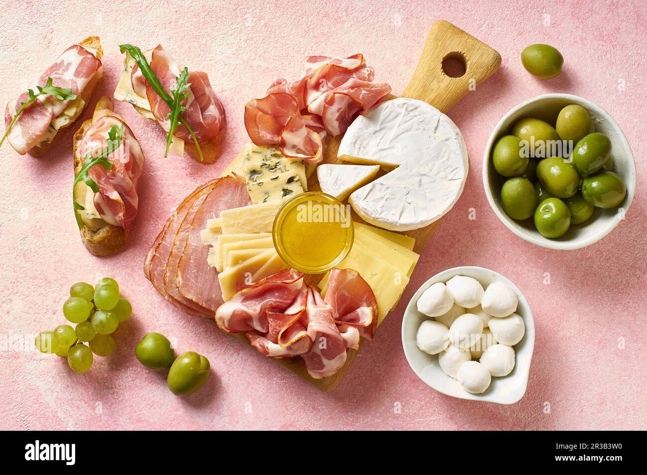 A plate of appetizers for a party Stock Photo - Alamy