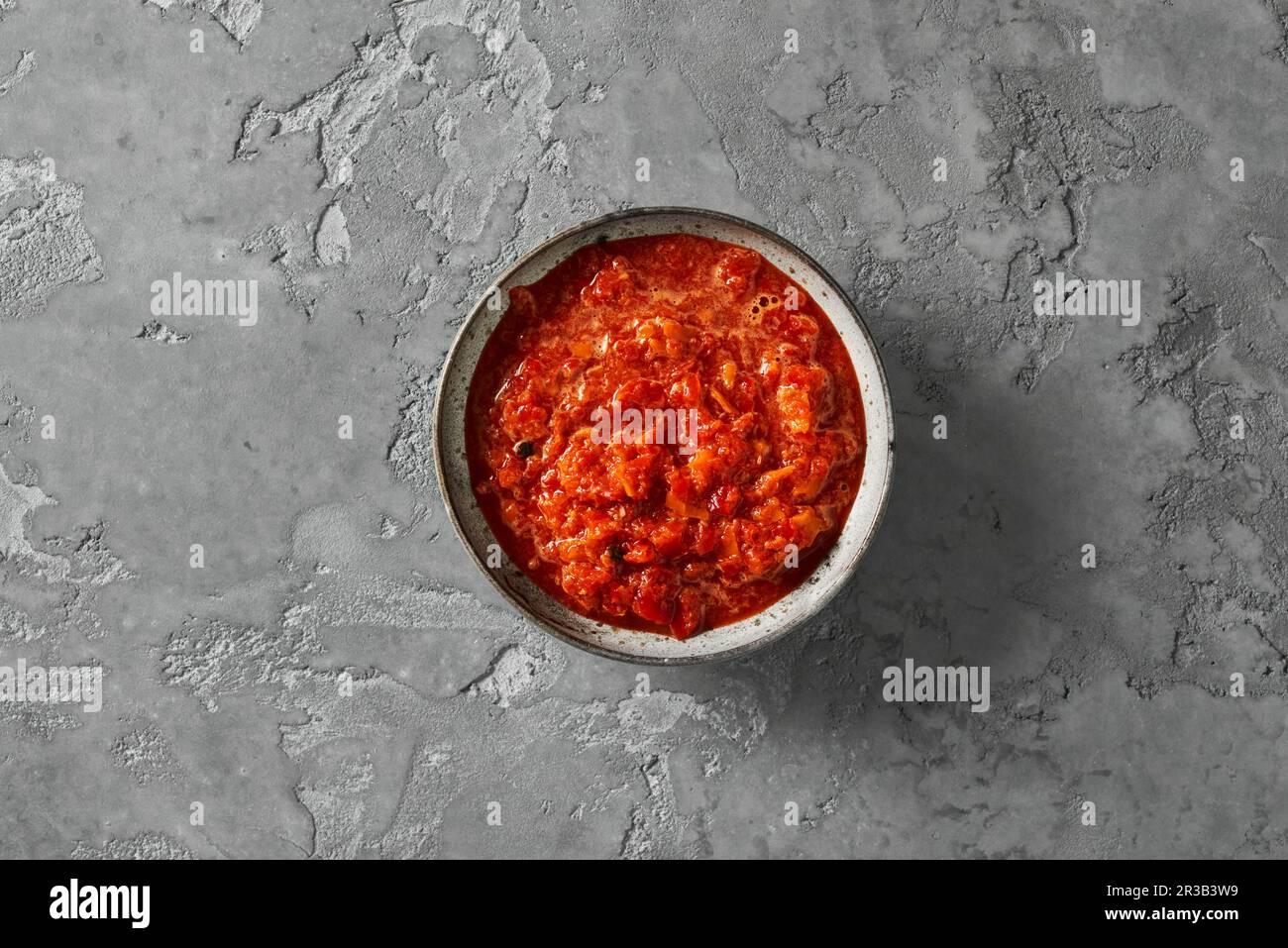 Fermented chilli sauce with miso paste Stock Photo - Alamy