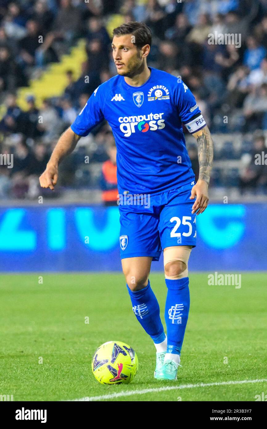Carlo Castellani stadium, Empoli, Italy, May 22, 2023, Empoli's Filippo ...