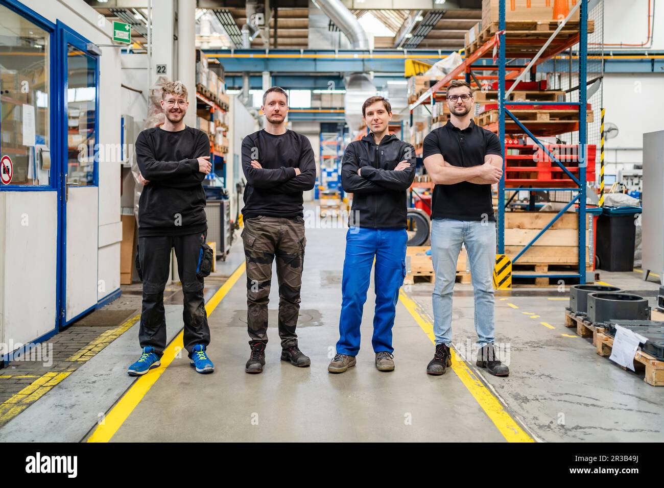 Production employees hi-res stock photography and images - Alamy