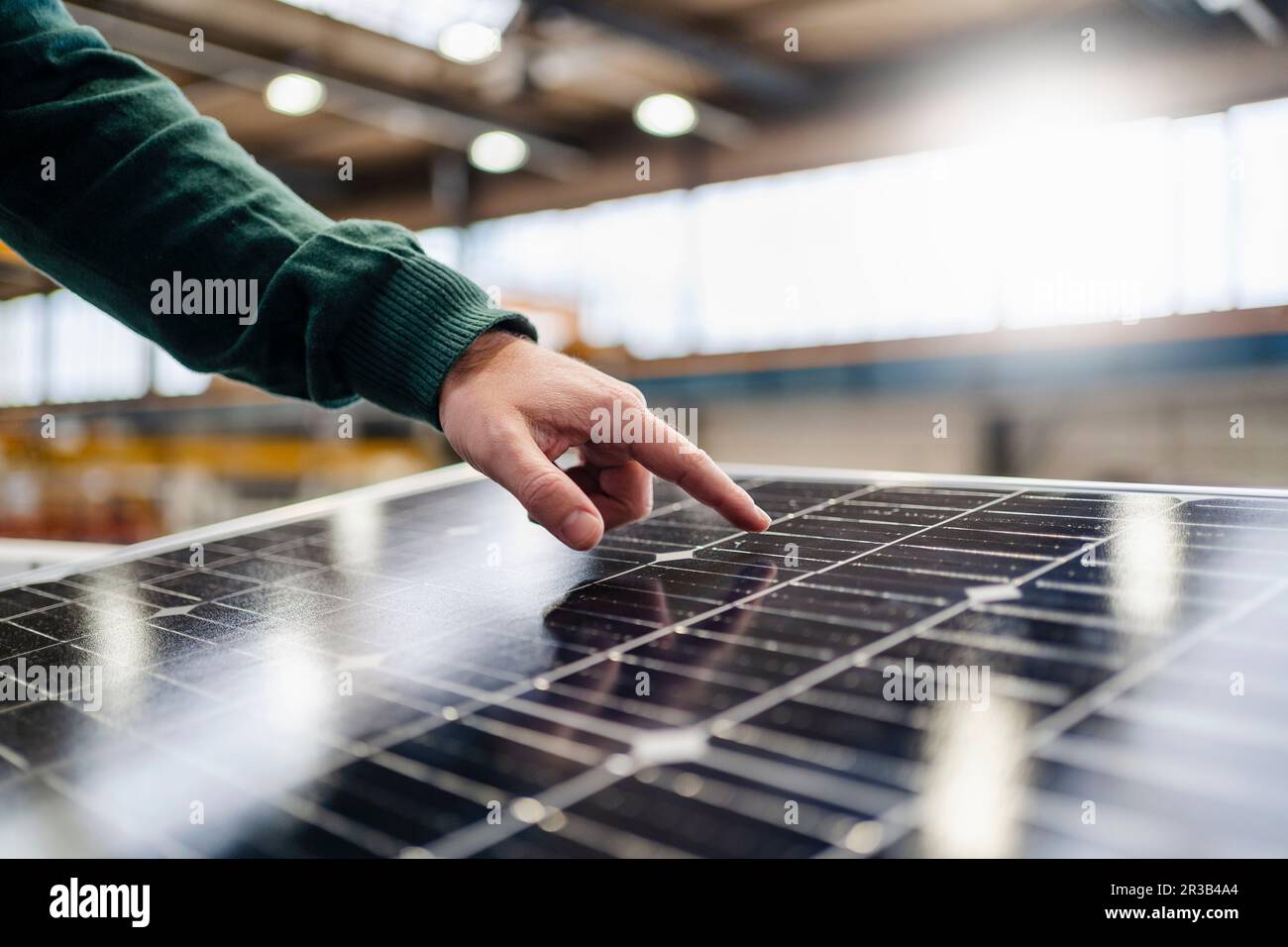 Solar technology production factory hi-res stock photography and images ...