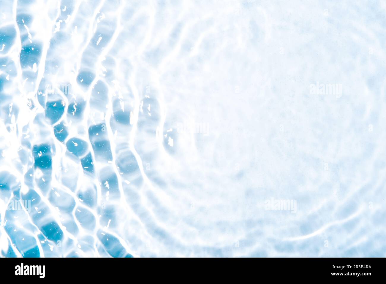 The texture of water on a white background Stock Photo - Alamy