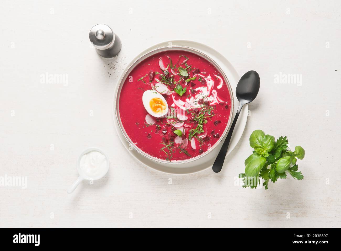 Beetroot above cut out hi-res stock photography and images - Alamy