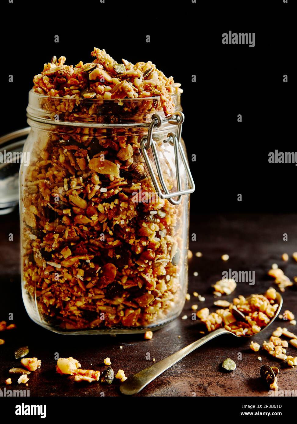 Home Made Granola Stock Photo - Alamy