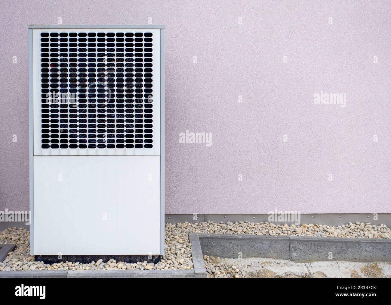Germany, Bavaria, Odelzhausen, Exterior heat pump Stock Photo - Alamy