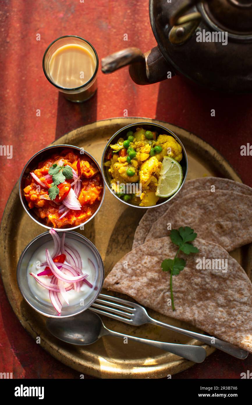 Chicken Thali