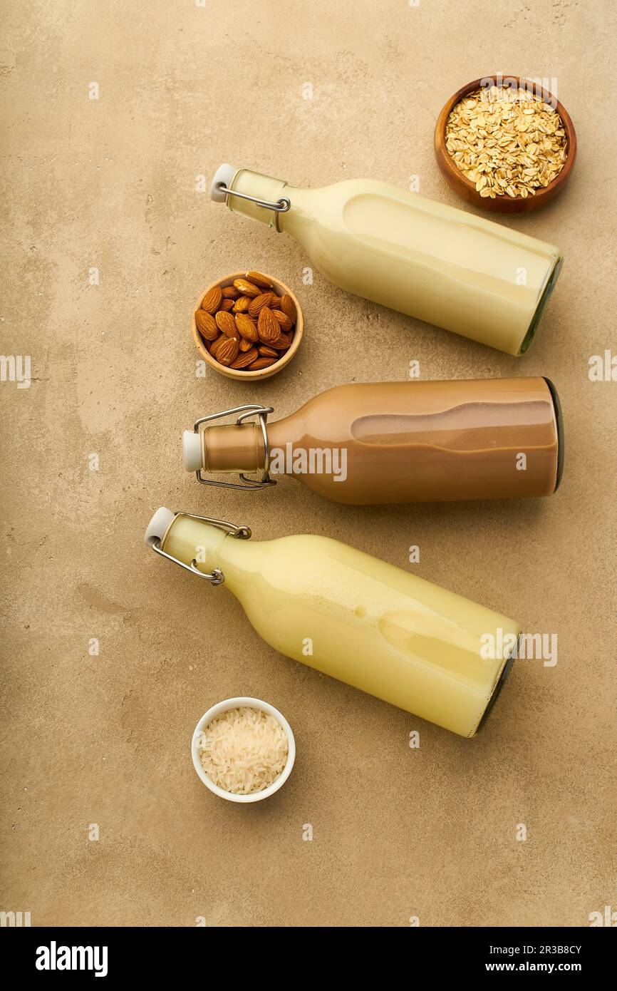 Rice milk shake hi-res stock photography and images - Alamy