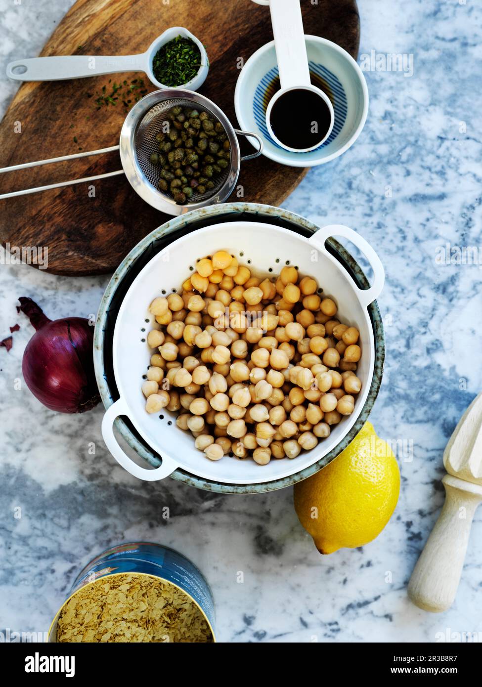 Chuna - Ingredients for Vegan 'tuna' mayo (chickpea mayo sandwich ...