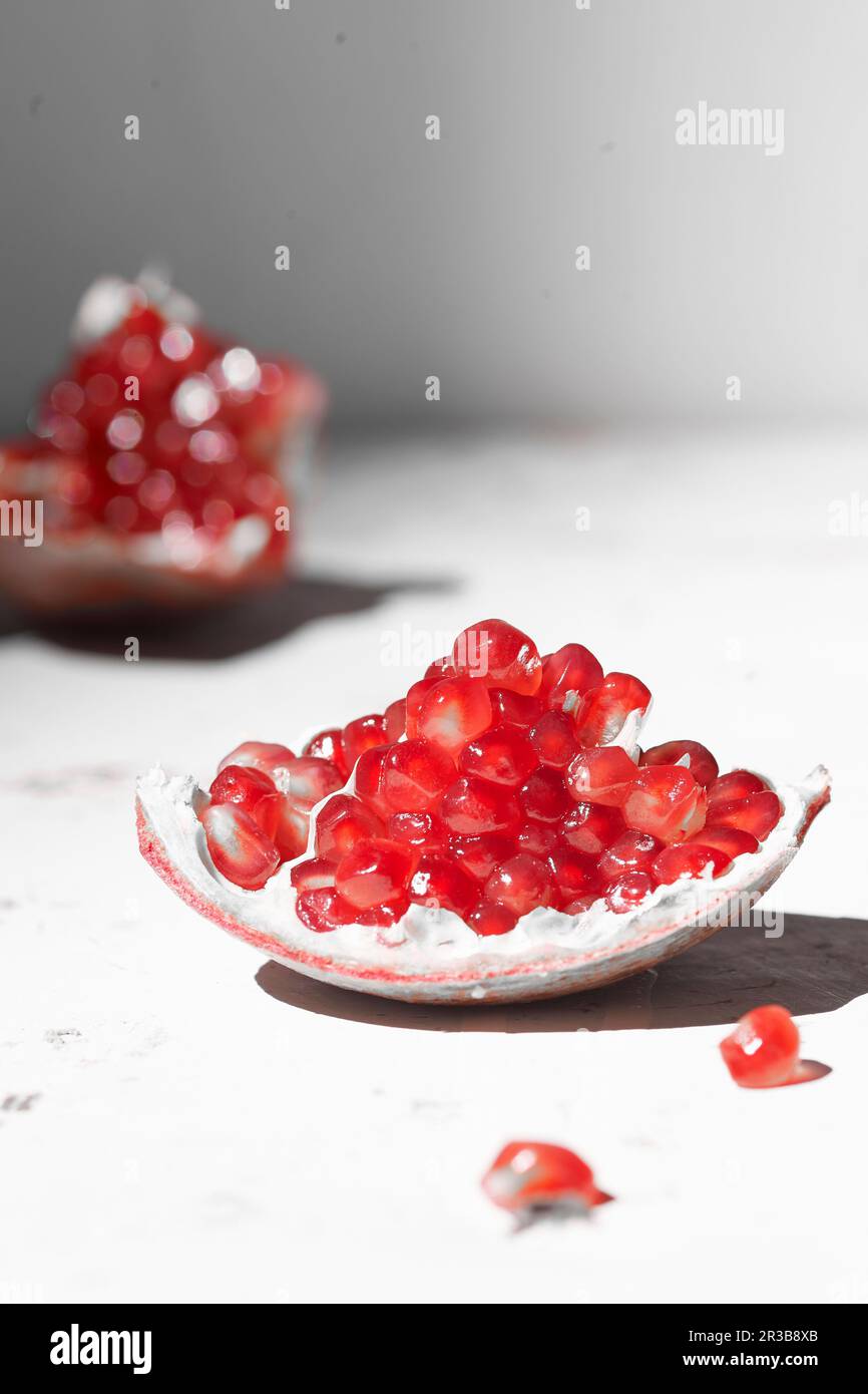 Soft seed pomegranate hi-res stock photography and images - Alamy