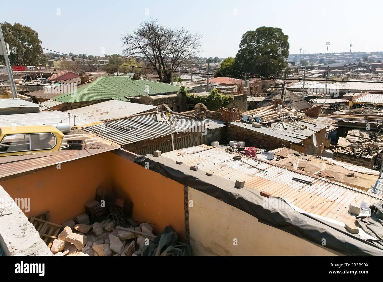 Alexandra township aerial hi-res stock photography and images - Alamy