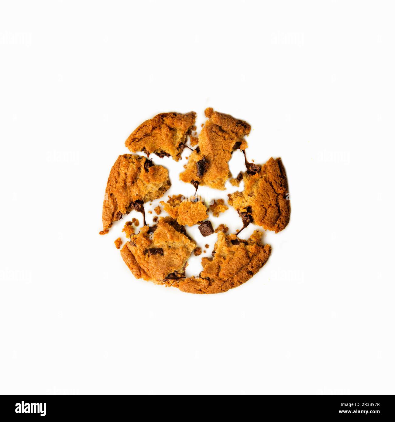 Baked chocolate cookies from Cut Out Stock Images & Pictures - Alamy