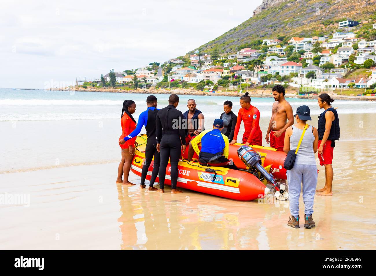 Lifesaver on beach hi-res stock photography and images - Alamy