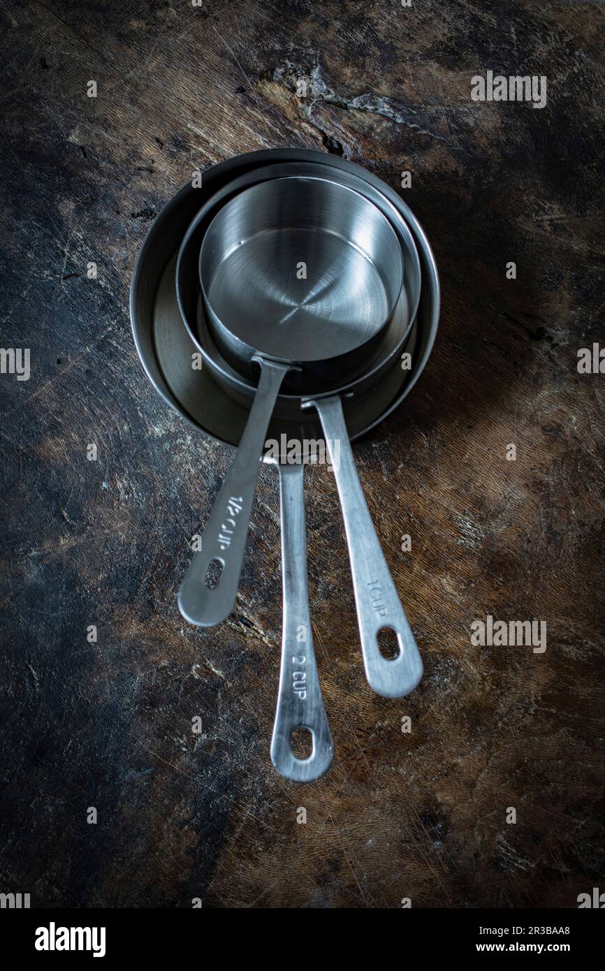 Various measuring jugs and glasses Stock Photo - Alamy