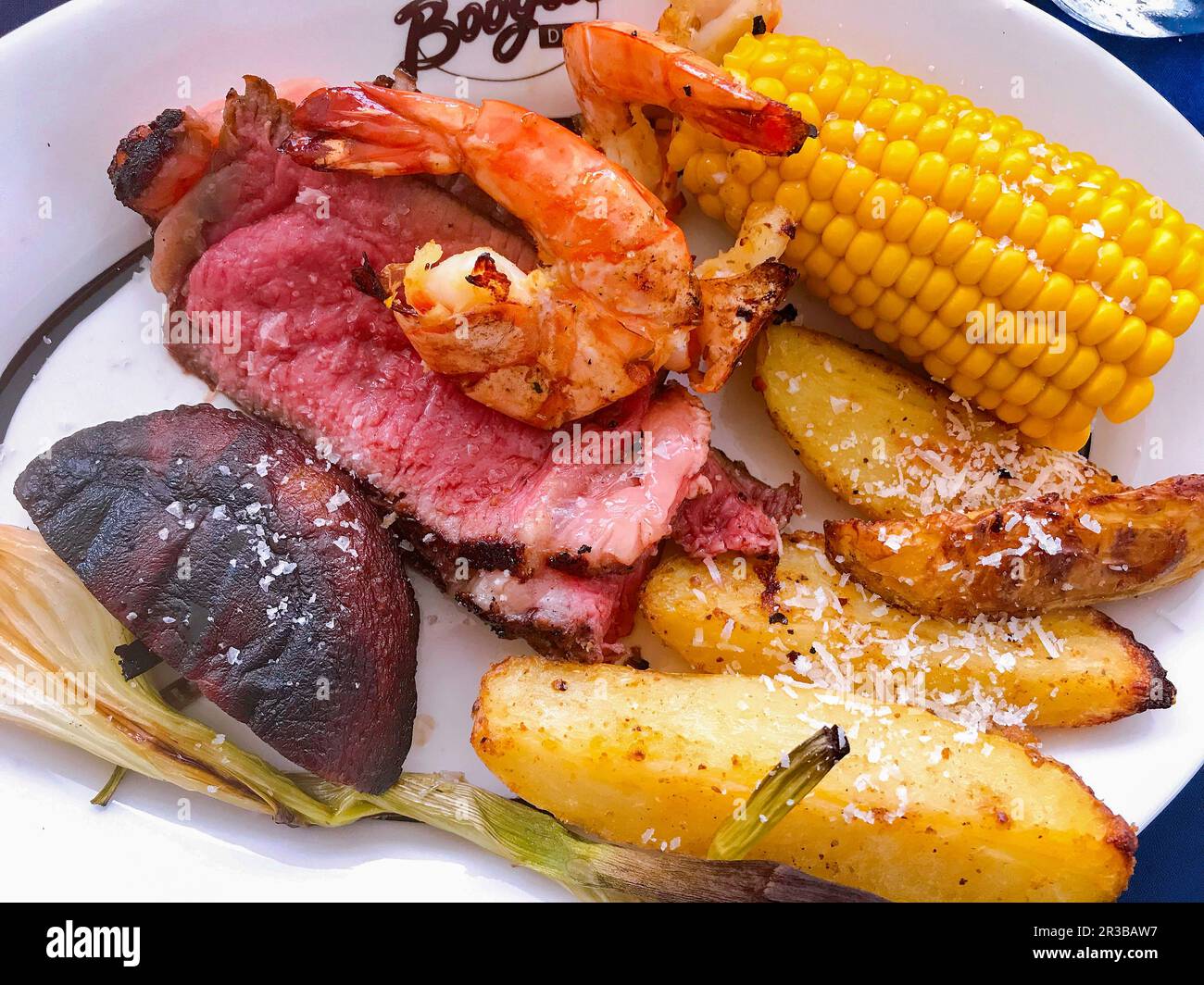 Surf and Turf Stock Photo - Alamy
