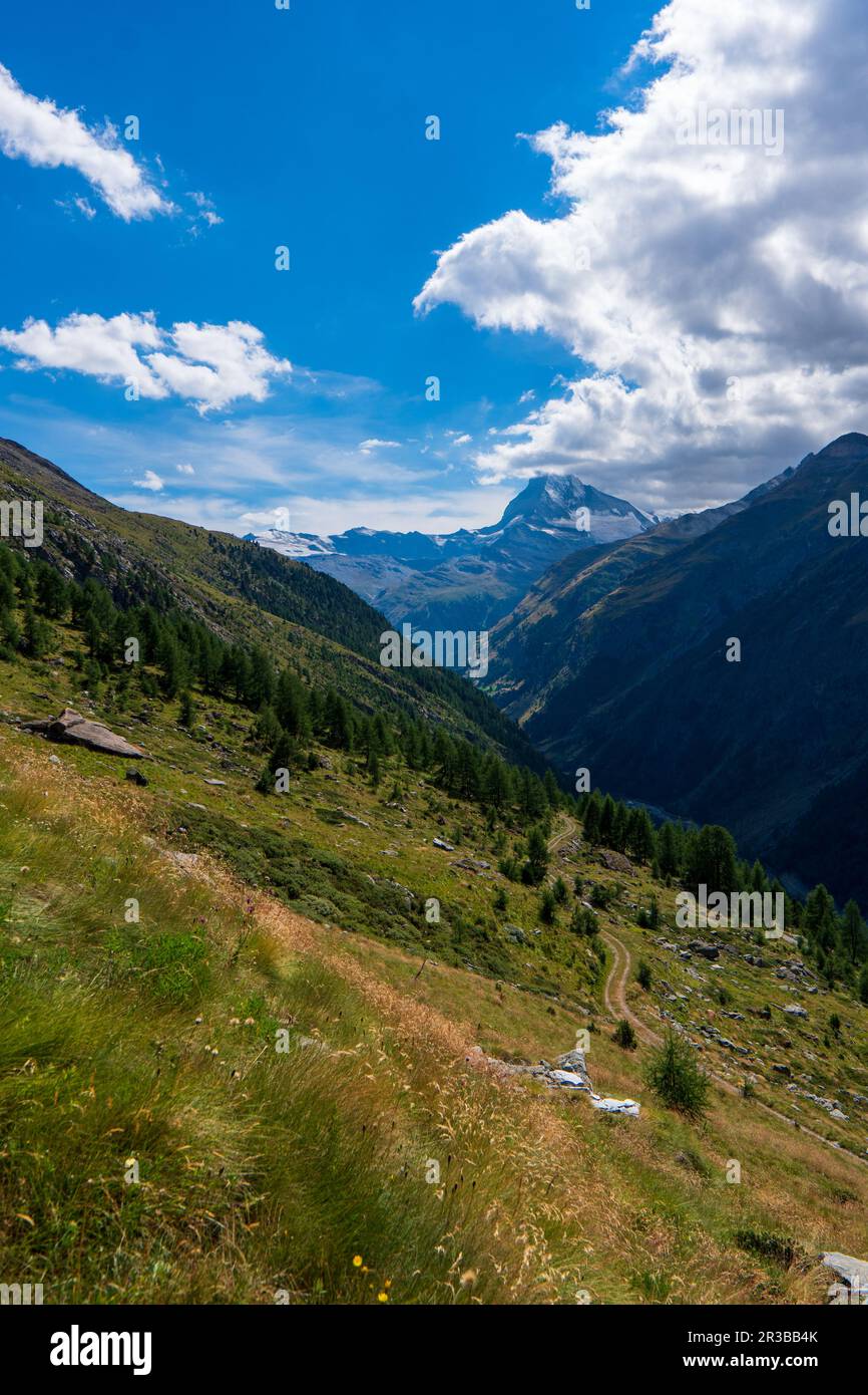 Zermatt Switzerland, green car-free city Stock Photo - Alamy