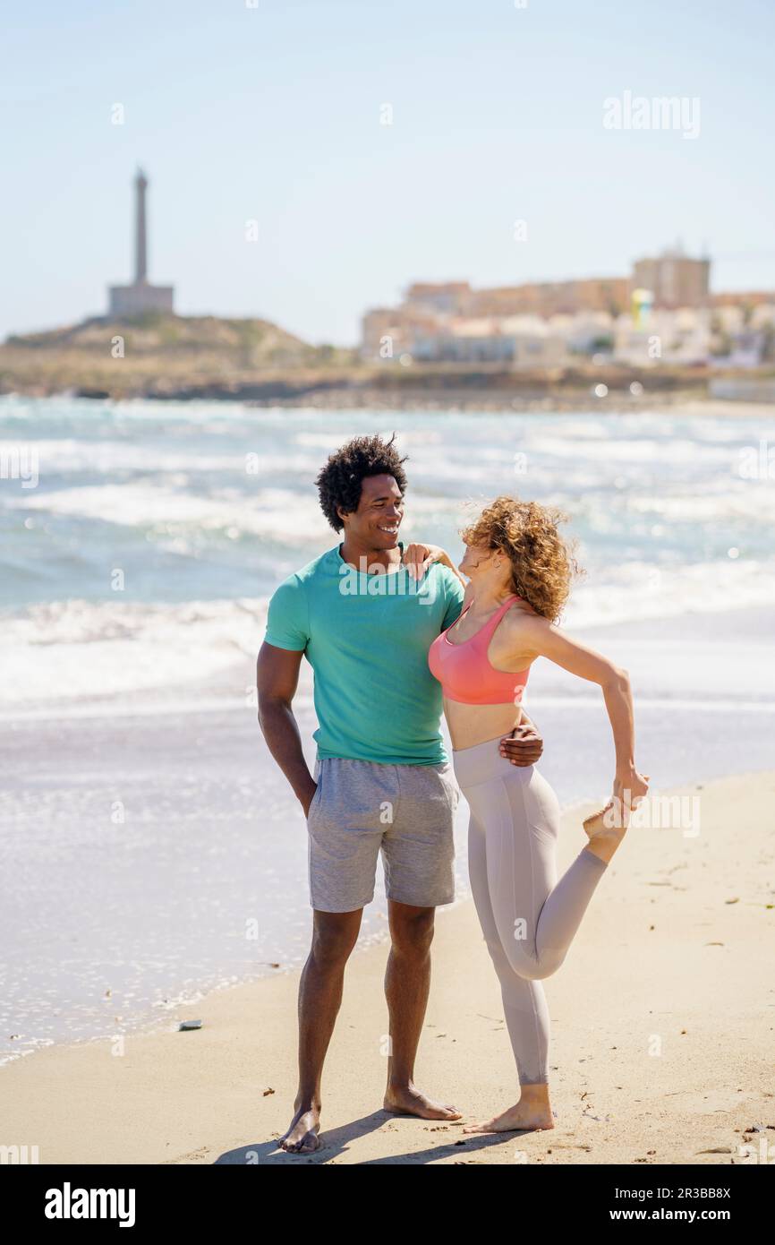 Arms around face hi-res stock photography and images - Alamy