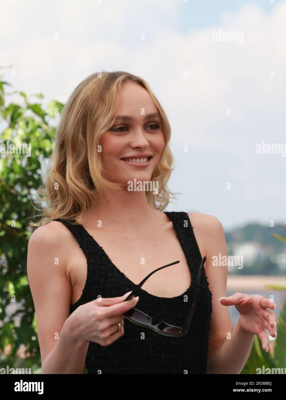 Cannes, France, 23rd May, 2023. Lily-Rose Depp at the photo call for the film The Idol at the ...